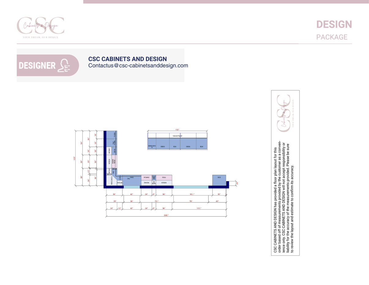 Kitchen Design Layout – CSC Cabinets and Design