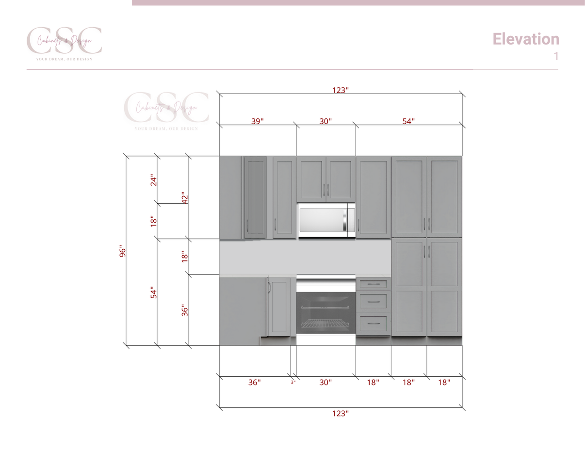 Kitchen Design Layout – CSC Cabinets and Design